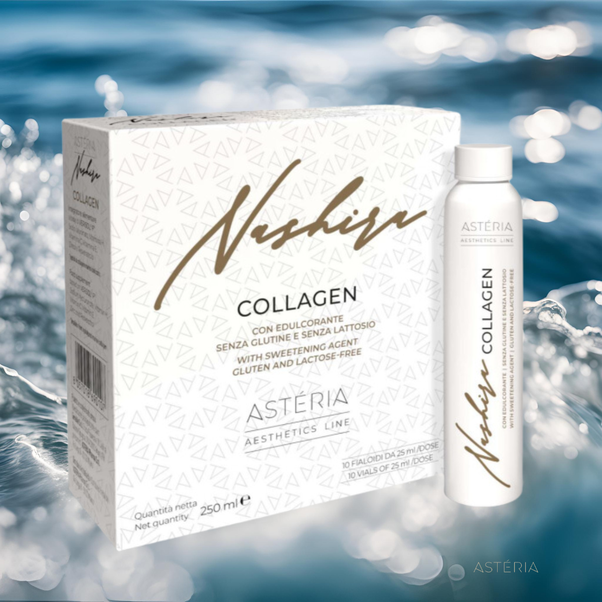 Nashira Collagen - Integratore di Collagene Marino per Pelle, Capelli – Asteria Pharma